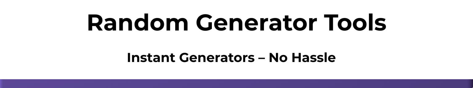 Random Paragraph Generator - Random Generator Tools